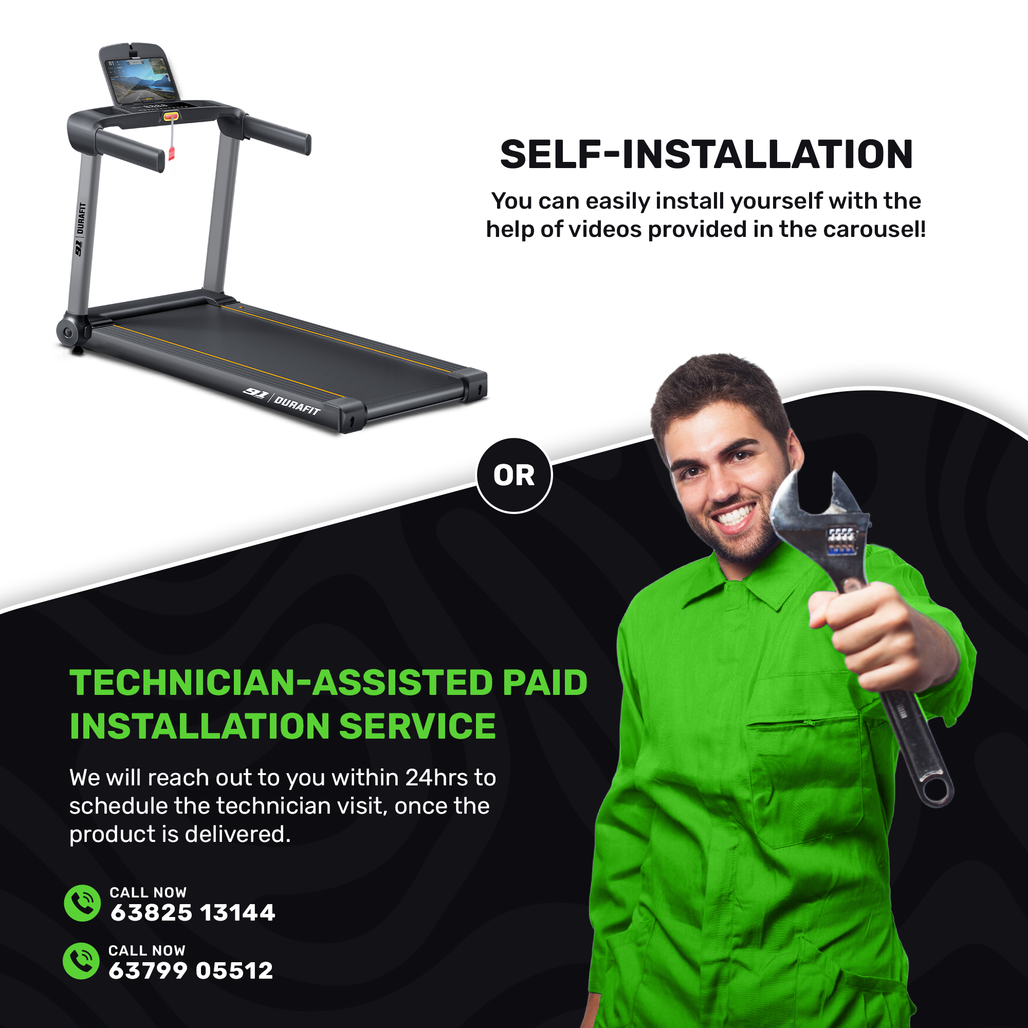 Buy Ace Pro Single Function Treadmill by 91Fitness Online | 91 X ...