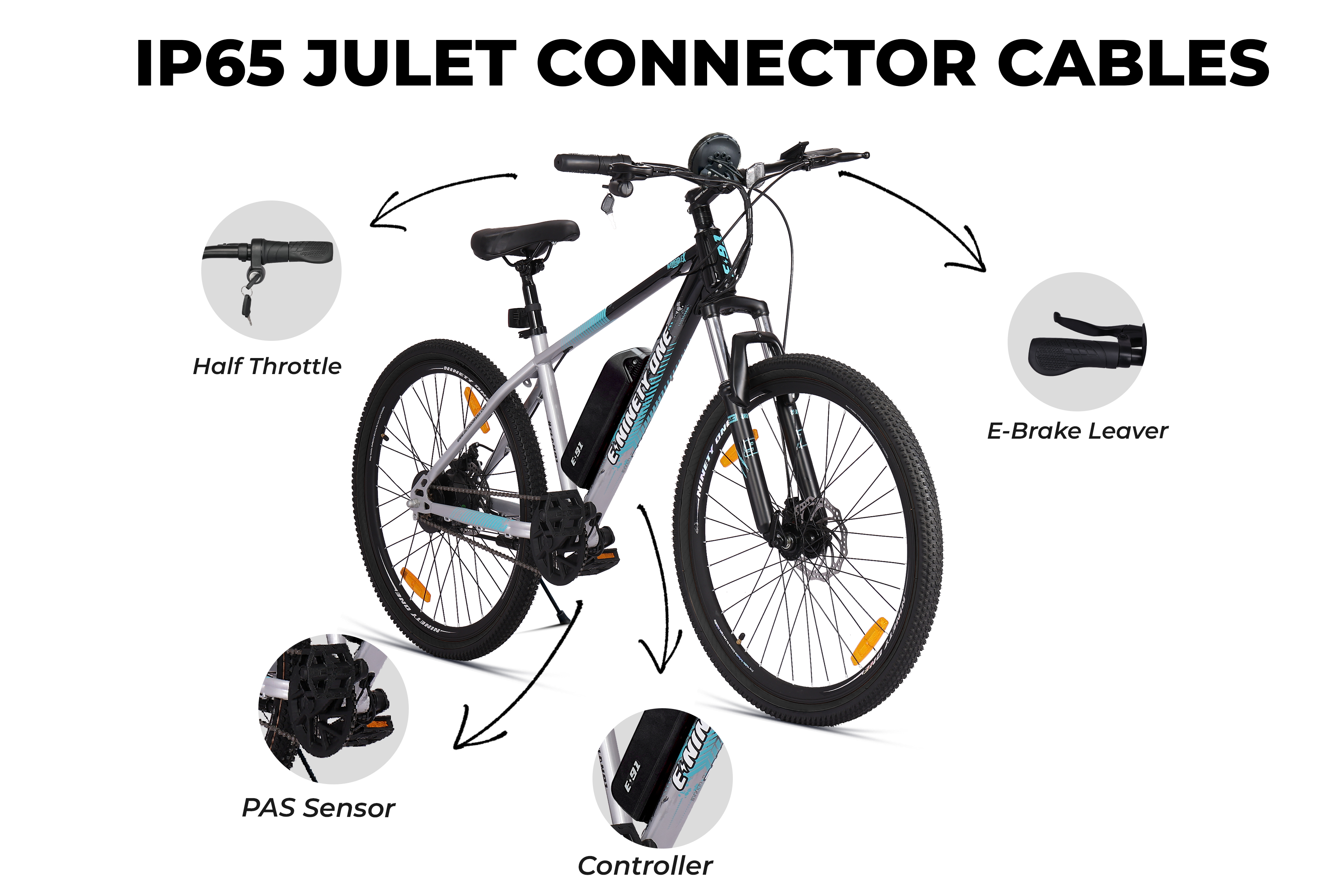 Buy Wolverine X 29T (10.4 Ah) Cycle by 91 Online | Ninety One Bicycles