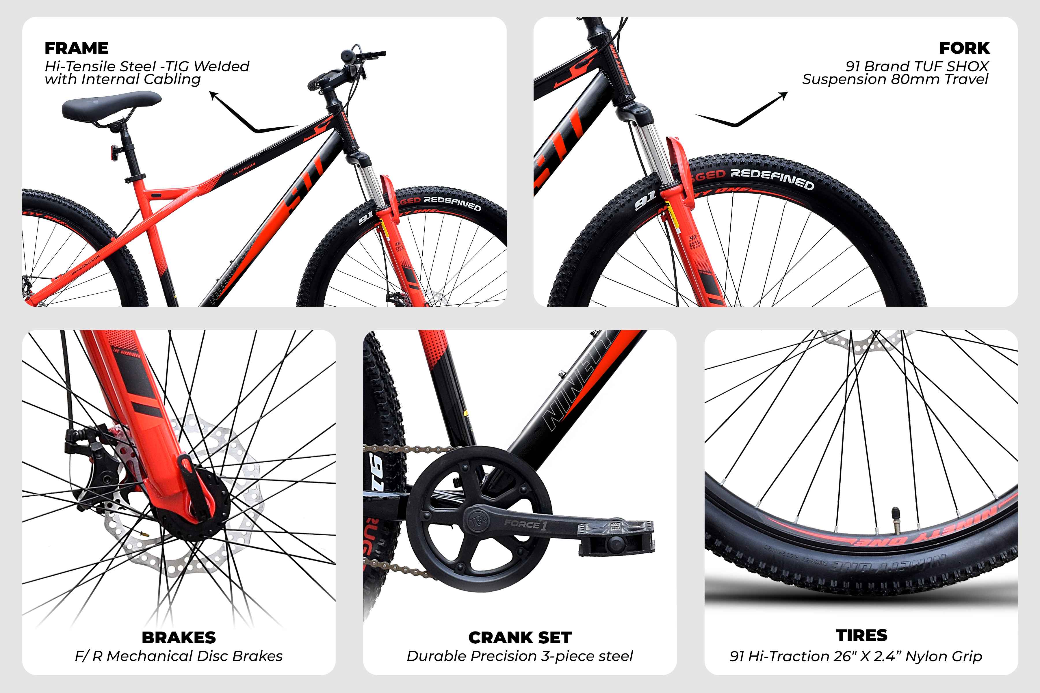 Buy Windrider 26T Single Speed Cycle by 91 Online | Ninety One Bicycles