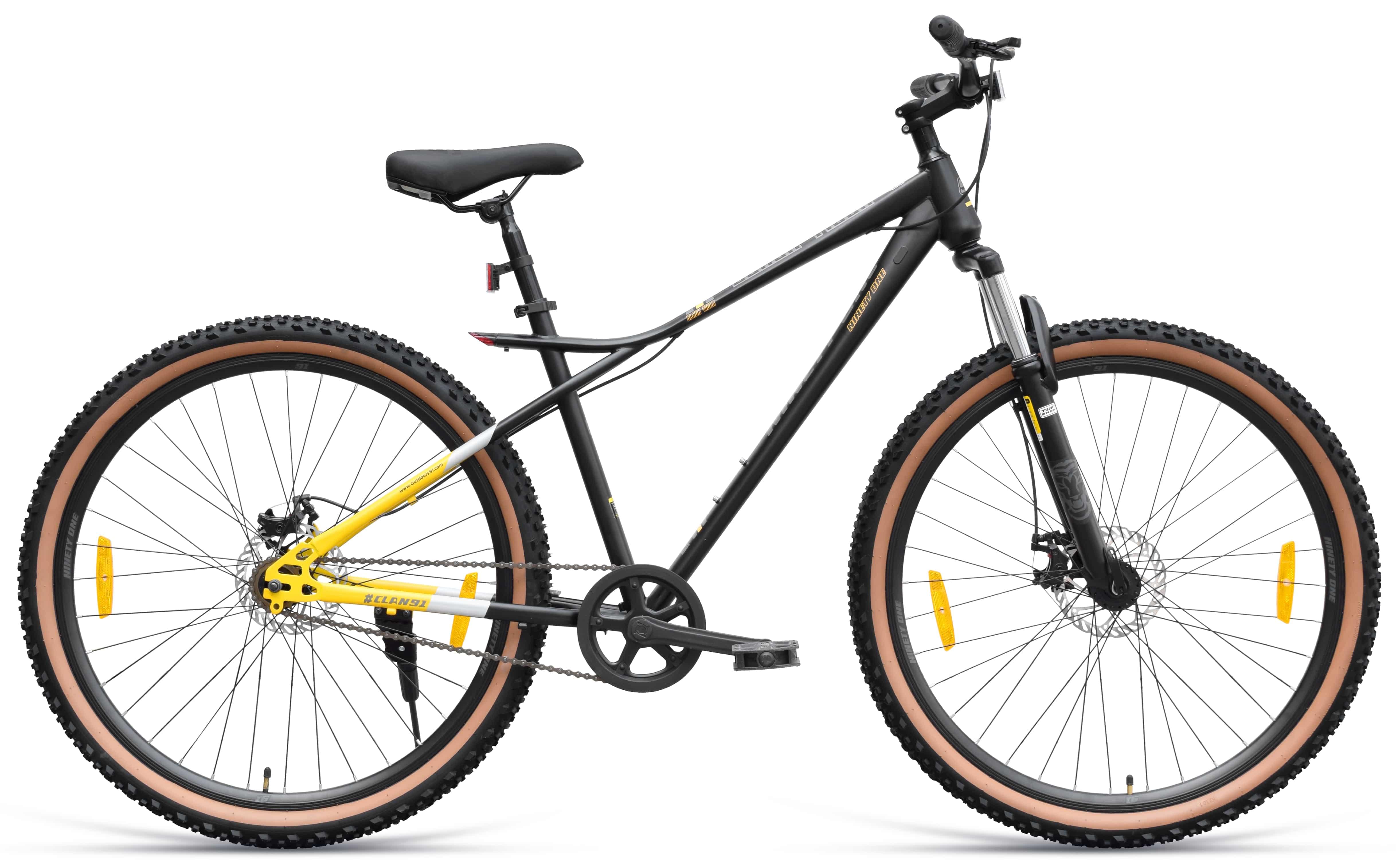 Buy Black Tiger 26T Single Speed Cycle by 91 Online | Ninety One Bicycles