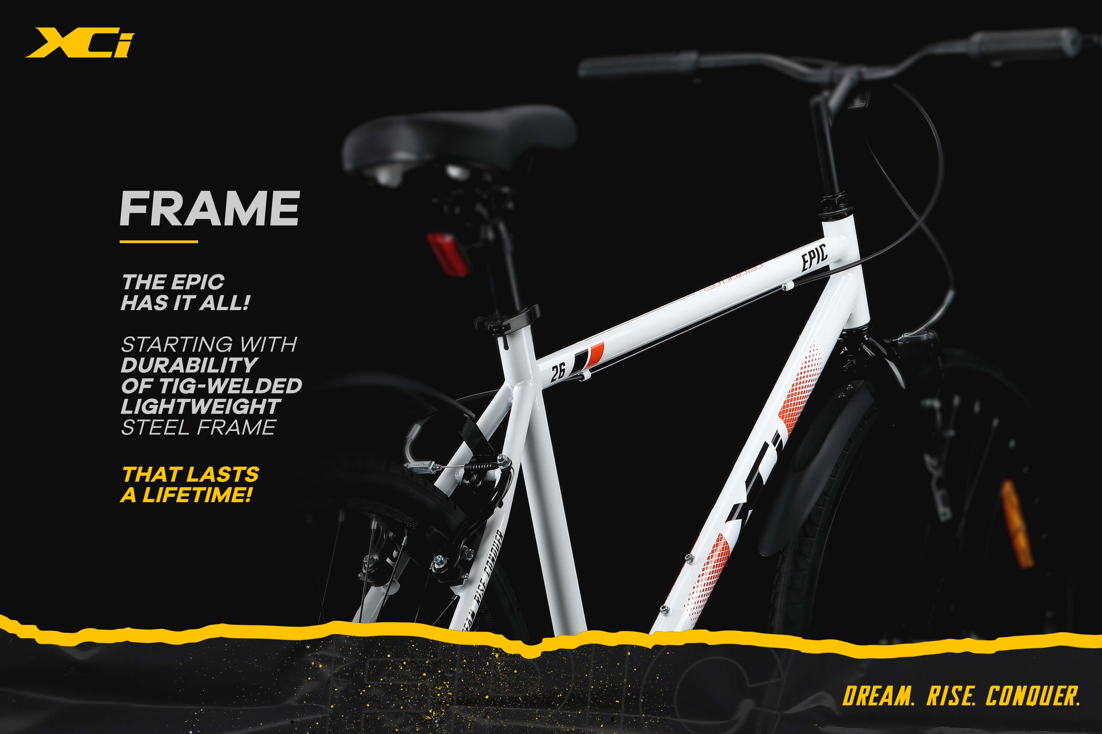 Epic 26T - Best single speed bicycle online by XCi | XCi bicycles